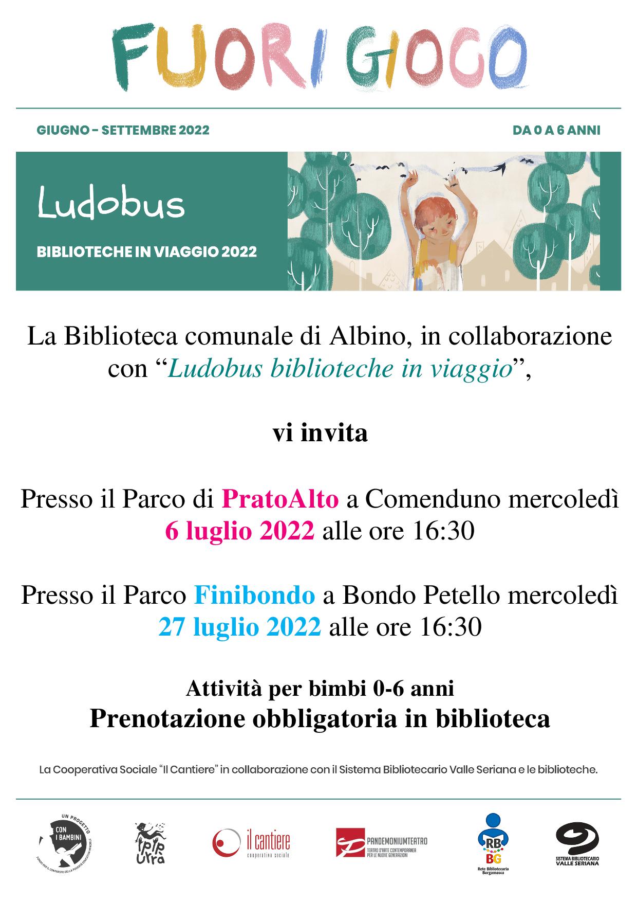 Ludobus - Biblioteca comunale di Albino - eventi